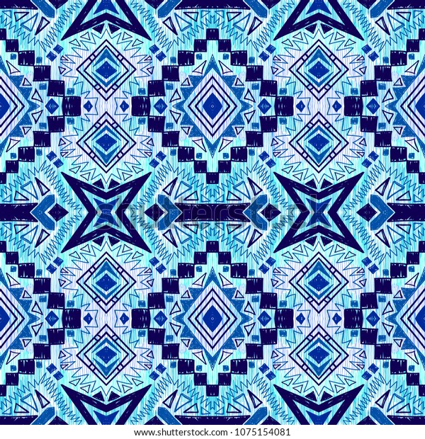Tribal Pattern Ethnic Print Aztec Abstract Stock Vector (Royalty Free ...