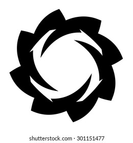 Abstract Cog Machine Symbol Logo Vector Stock Vector (Royalty Free ...