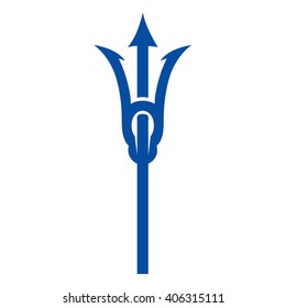Trident Logo Stock Vector (Royalty Free) 406315111 | Shutterstock