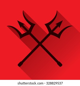 Trident Symbol Stock Vector (Royalty Free) 328829537 | Shutterstock