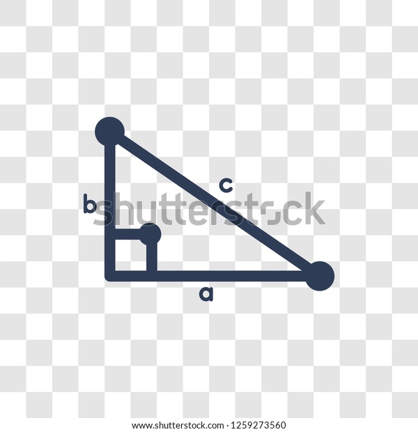 Trigonometry Icon Trendy Trigonometry Logo Concept Stock Vector ...