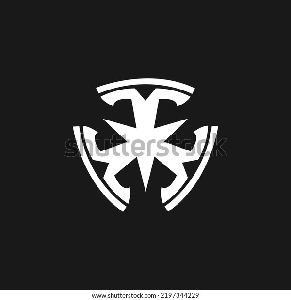 Trinity Security Logo Design Template Stock Vector (Royalty Free ...