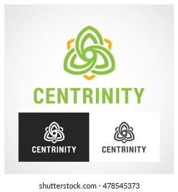 Trinity Symbol Central Trinity Became Centrinity 库存矢量图（免版税）478545373 ...