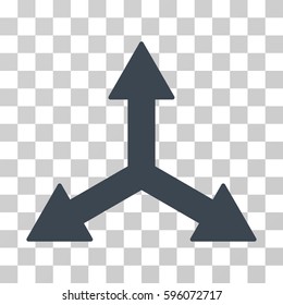 Triple Arrows Icon Vector Illustration Style Stock Vector (Royalty Free ...