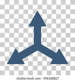 Triple Arrows Icon Vector Illustration Style Stock Vector (Royalty Free ...