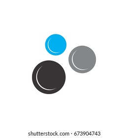 Triple Circle Logo Stock Vector (Royalty Free) 673904743 | Shutterstock