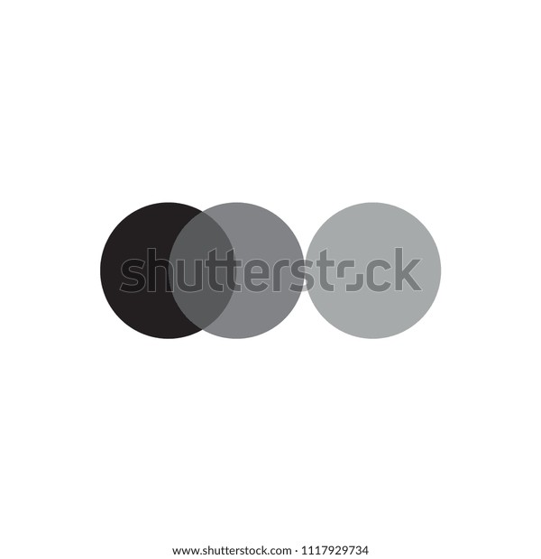 Triple Circle Logo Vector Stock Vector (Royalty Free) 1117929734 ...