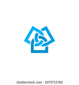 Triple D Ddd Connection Logo Vector Stock Vector (Royalty Free ...