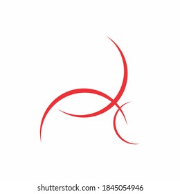 Triple Slash Abstract Logo Design Vector Stock Vector (Royalty Free ...
