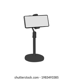 Tripod Vector Image Mobile Phone Support Stock Vector (Royalty Free ...