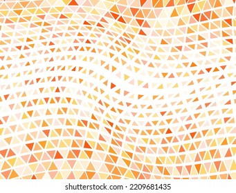 Trippy Triangles Halftone Backdrop Fade Triangular Stock Vector ...