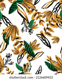 Flowers Dots Pattern Design: ilustrações stock 1470812756 | Shutterstock