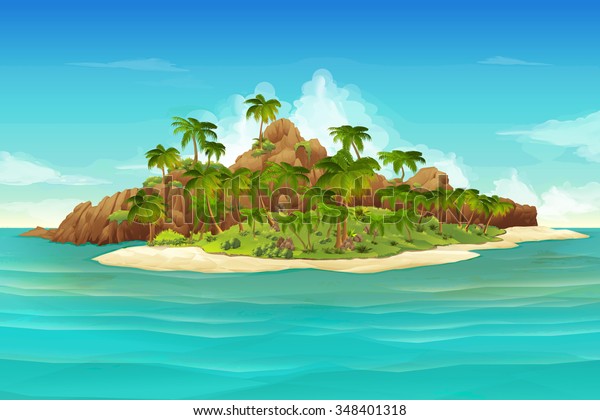 47,057 imágenes de Cartoon tropical island - Imágenes, fotos y vectores ...