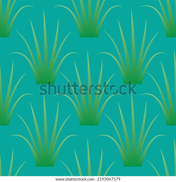 Tropical Palm Element Background Grass Vector Stock Vector (Royalty ...