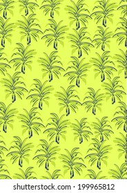 Tropical Pattern Lime Colorfresh Lookvector Stock Vector (Royalty Free ...