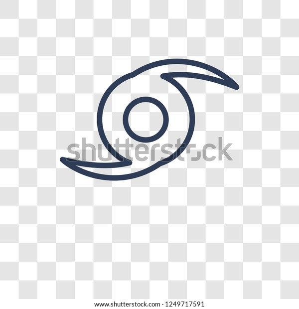 Tropical Storm Icon Trendy Tropical Storm Stock Vector (Royalty Free ...