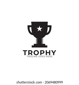 Tropy Logo Icon Vector Illustration Stock Vector (Royalty Free) 2069480999