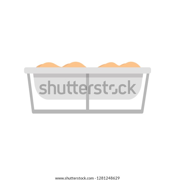Trough Trough Feed Feed Farming Simple Stock Vector (Royalty Free ...