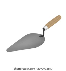 Trowel Flat Design Logo Icon Vector Stock Vector (Royalty Free ...
