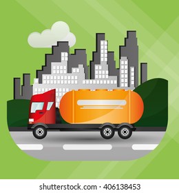 Truck Graphic Design Editable Graphic Stock Vector (Royalty Free) 406138405