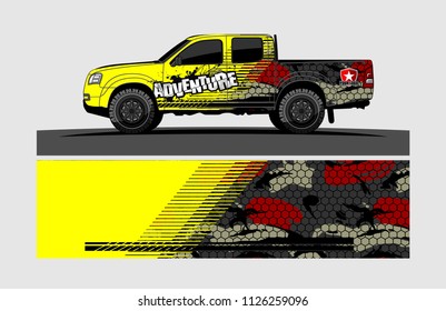 Truck Livery Design Vector Stock Vector (Royalty Free) 1126259096 ...