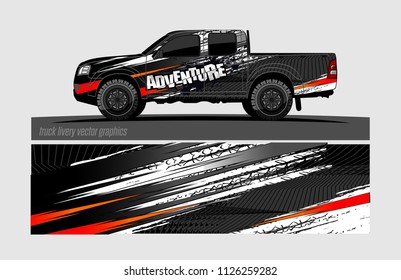 Truck Livery Design Vector Stock Vector (Royalty Free) 1126259213