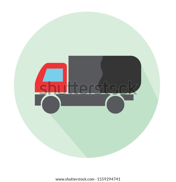 Truck Vector Illustration Simple Clip Art: เวกเตอร์สต็อก (ปลอดค่า ...