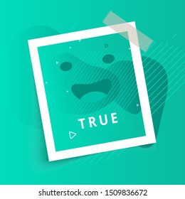 True Label Check Mark Icon Trendy Stock Vector (Royalty Free) 1509836672