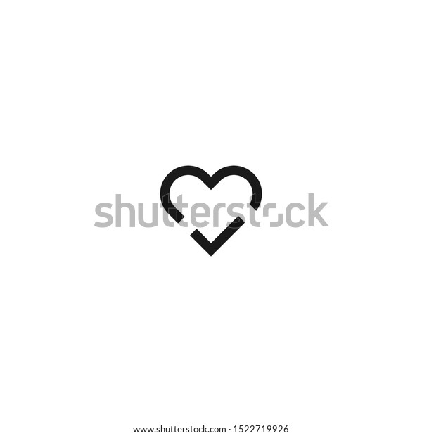 True Love Logo Designs Element Vector Stock Vector (Royalty Free ...