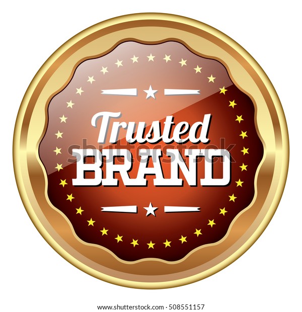 Trusted Brand Badge Stock Vector (Royalty Free) 508551157 | Shutterstock