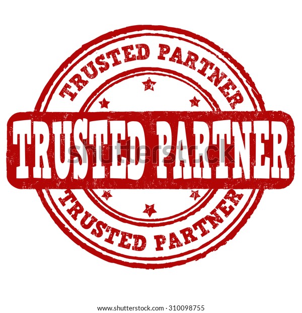 Trusted Partner Grunge Rubber Stamp On Stock Vector (Royalty Free ...
