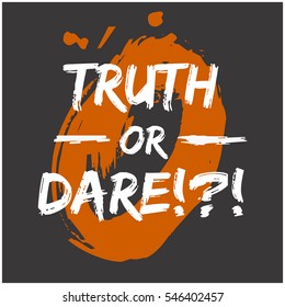 Truth Party Game Vector Illustration: vector de stock (libre de ...