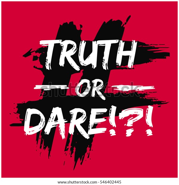 Truth Party Game Vector Illustration 스톡 벡터(로열티 프리) 546402445 | Shutterstock