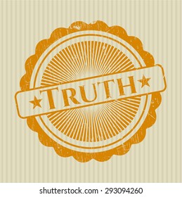 Truth Rubber Stamp Stock Vector (Royalty Free) 293094260