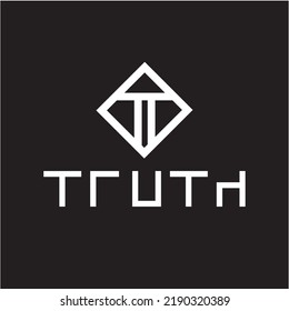 Truth Word Concept Design Stock Vector (Royalty Free) 2190320389 ...