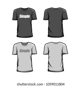 Tshirt Vector Logo Stock Vector (Royalty Free) 1059011804 | Shutterstock