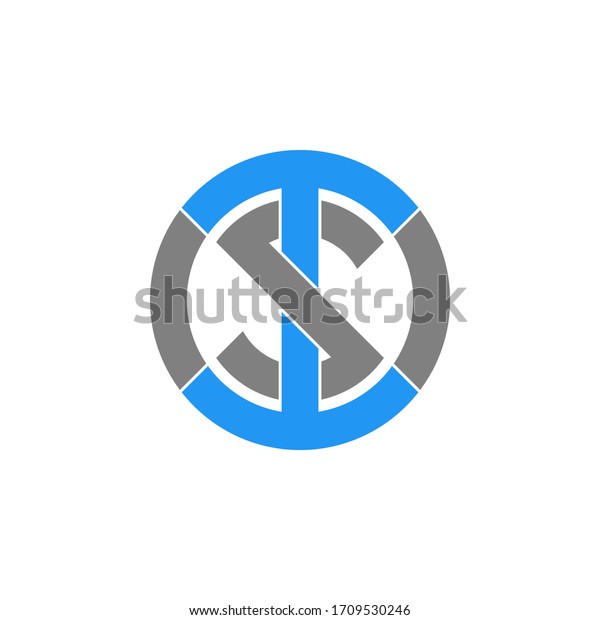 Tst Letter Original Monogram Logo Design Stock Vector (Royalty Free ...