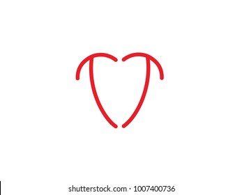 18,098 T heart logo Images, Stock Photos & Vectors | Shutterstock
