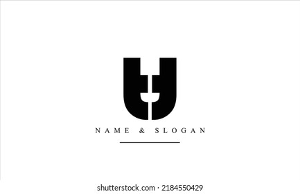 Tt T Abstract Letters Logo Monogram Stock Vector (Royalty Free ...