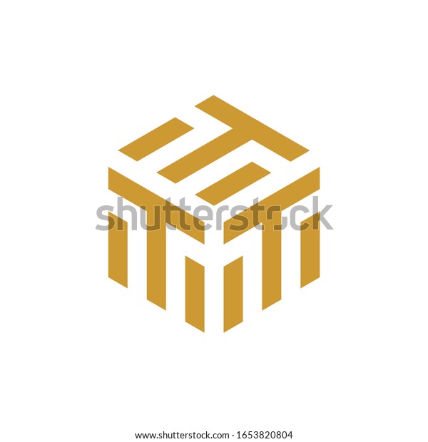 Ttt Letter Logo Consep Icon Template Stock Vector (Royalty Free ...