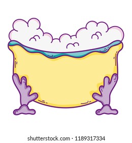 Tub Bath Cartoon Stock Vector (Royalty Free) 1189317334 | Shutterstock