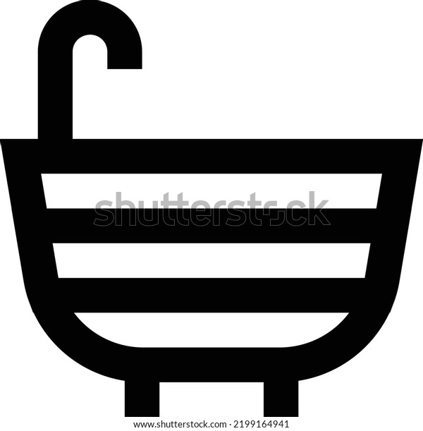 Tub Vector Illustration On Transparent Backgroundpremium Stock Vector ...