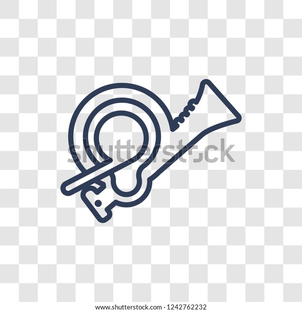 Tuba Icon Trendy Linear Tuba Logo Stock Vector (Royalty Free) 1242762232