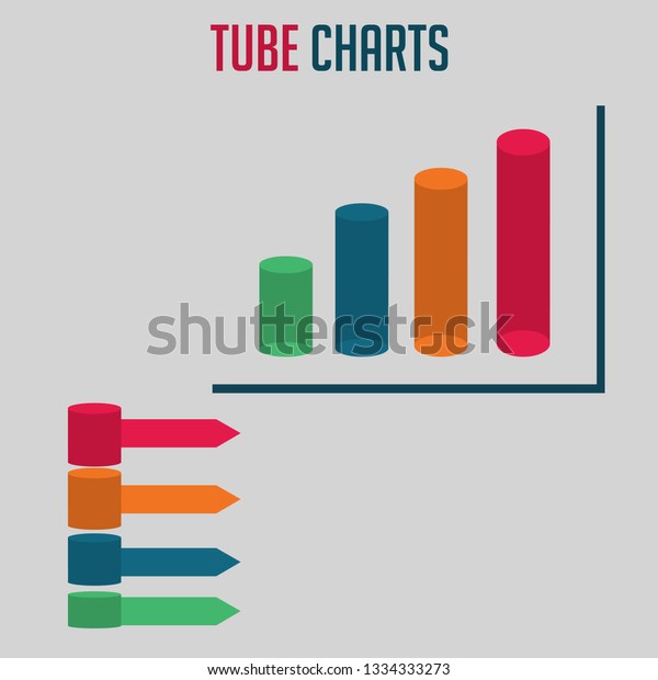 Tube Charts Vector Illustration Stock Vector (Royalty Free) 1334333273 ...