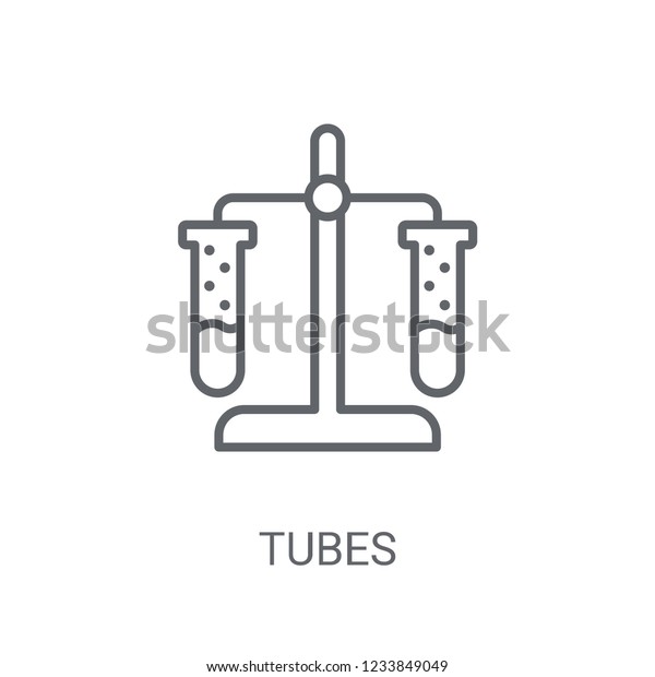 Tubes Icon Trendy Tubes Logo Concept Stock Vector (Royalty Free ...