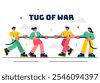 1,903 Tug War Cartoon Royalty-Free Images, Stock Photos & Pictures ...