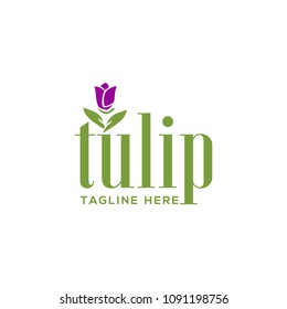Tulip Logo Design Stock Vector (Royalty Free) 1091198756 | Shutterstock
