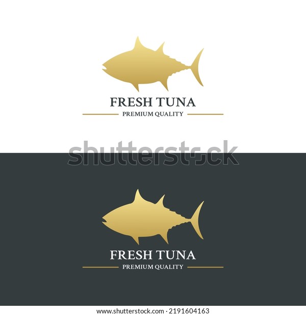 Vektor Stok Tuna Fish Logo Vector Best Tuna (Tanpa Royalti) 2191604163 ...