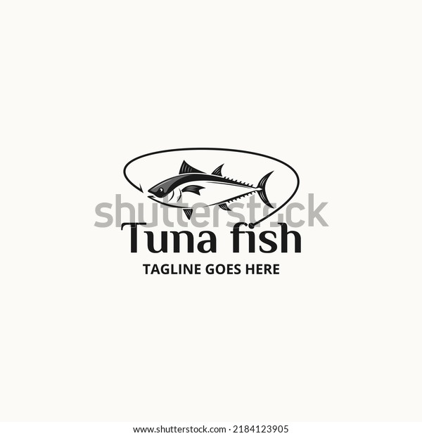 Tuna Fish Logo Vector Illustration Tuna: เวกเตอร์สต็อก (ปลอดค่า ...