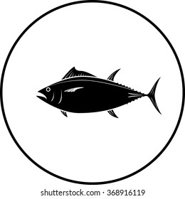 Tuna Fish Symbol Stock Vector (Royalty Free) 368916119 | Shutterstock